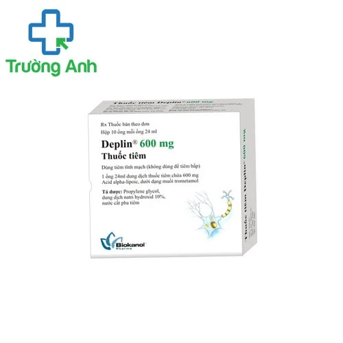 Deplin 600mg (tiêm) - Thuốc trị đái tháo đường, xơ vữa động mạch