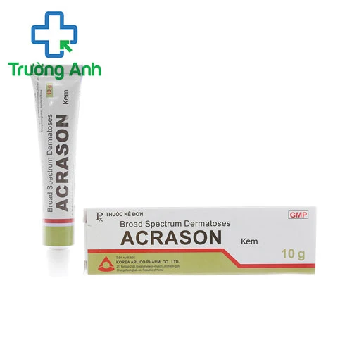 Acrason Cream - Thuốc điều trị viêm và dị ứng da của Hàn Quốc