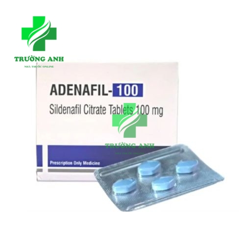 Adenafil-100 - Thuốc điều trị các rối loạn cương dương