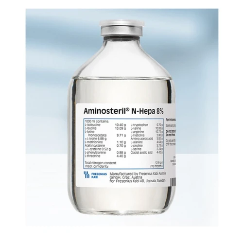 Aminosteril N-Hepa 8% 250ml - Giúp điều chỉnh cân bằng acid admin