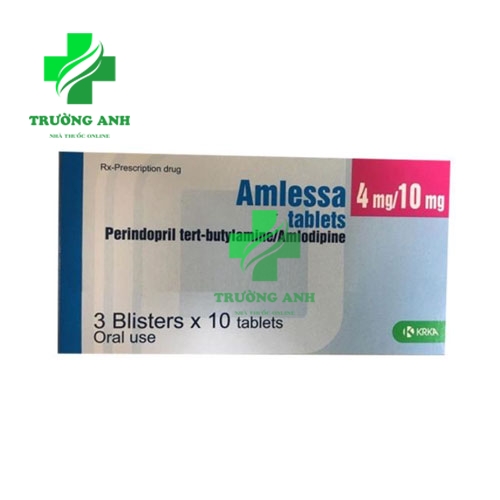 Amlessa 4mg/5mg Tablets - Thuốc điều trị tăng huyết áp của Novo mesto