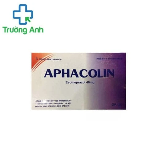 Aphacolin - Thuốc điều trị viêm loét thực quản hiệu quả