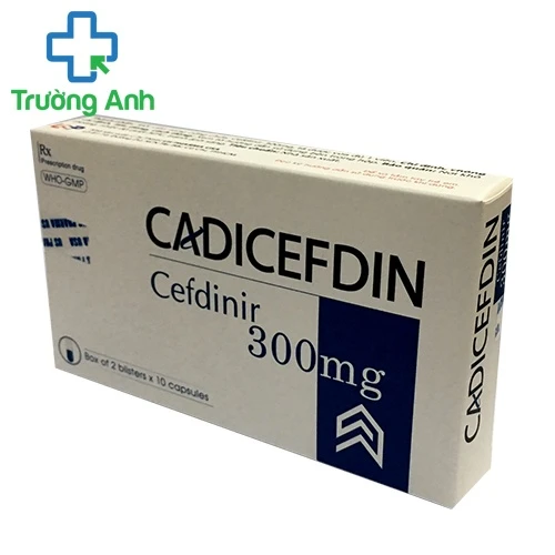 CADICEFDIN 300 USP - Đặc trị viêm nhiễm nhẹ đến vừa