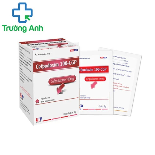 Cefpodoxim 100-CGP USP (bột) - Thuốc điều trị nhiễm khuẩn hiệu quả
