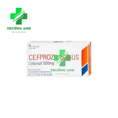 Cefprozil 500-US - Thuốc điều trị các bệnh nhiễm khuẩn đường hô hấp