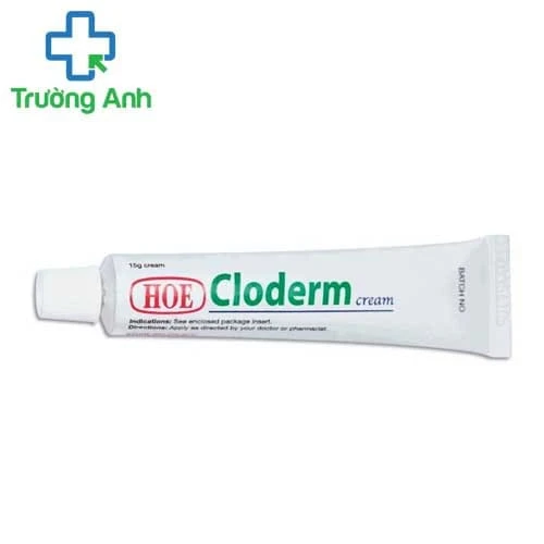 Cloderm cream 15g - Kem bôi da tiếp xúc hiệu quả