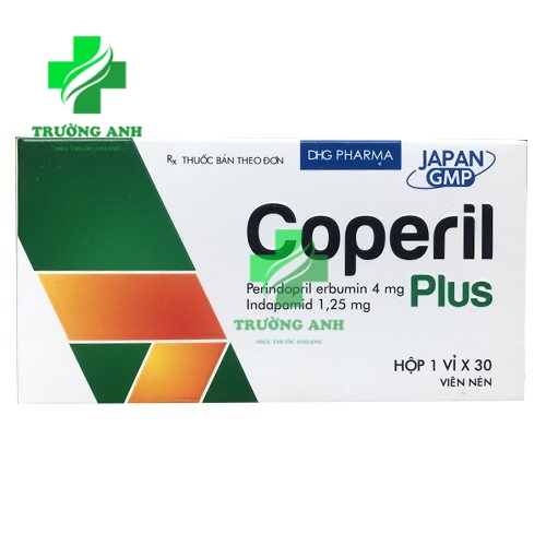 Coperil plus 4mg/1,25mg - Thuốc điều trị tăng huyết áp nguyên phát