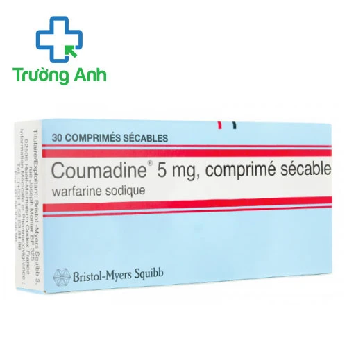 Coumadine 5mg (Warfarin) - Điều trị huyết khối tĩnh mạch
