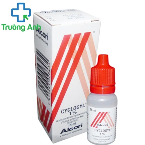 Cyclogyl 1% - Thuốc nhỏ mắt làm giãn đồng tử của mắt hiệu quả