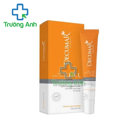 Decumar Advanced Anti Acne Nano Curcumin Gel 20g - Gel ngừa mụn