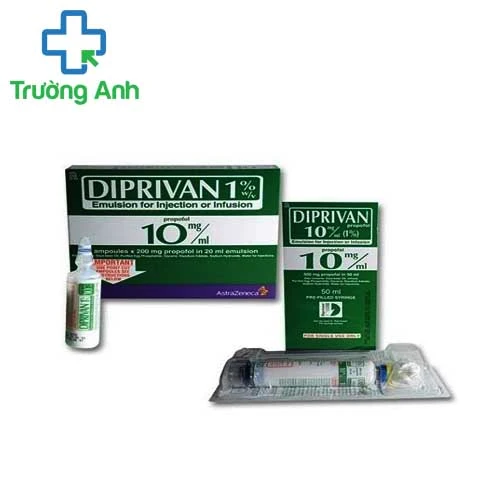 Diprivan Inj 20ml - Thuốc gây mê hiệu quả của Ý