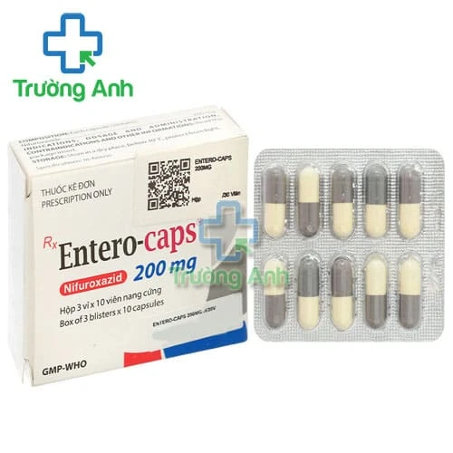 Entero-caps 200mg Domesco - Thuốc điều trị tiêu chảy cấp hiệu quả