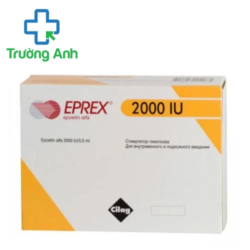 Eprex 2000 - Thuốc điều trị thiếu máu của Cilag AG