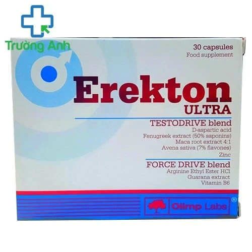 Erekton Ultra - Giúp tăng cường sản sinh tiết hocmone sinh dục