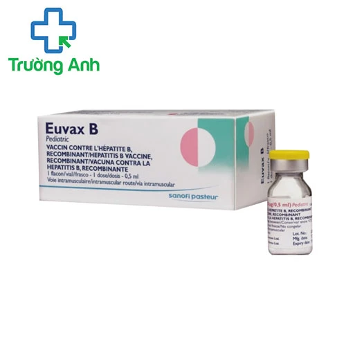 Euvax B 0,5ml Sanofi - Phòng ngừa viêm gan B hiệu quả