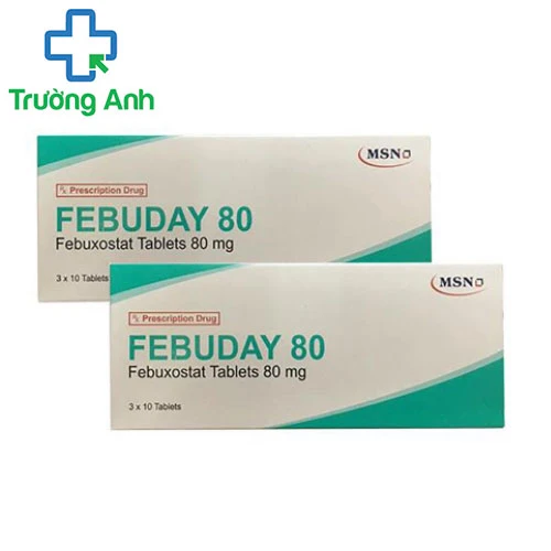 Febuday 80 - Thuốc điều trị tăng acid Uric máu của Ấn Độ