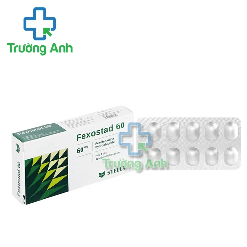 Fexostad 60 - Thuốc trị viêm mũi dị ứng ở người lớn và trẻ em