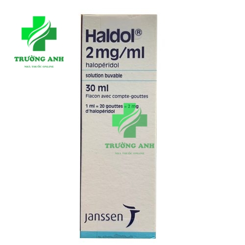 Haldol 2mg/ml 30ml Janssen (nhỏ giọt) - Điều trị tâm thần phân liệt