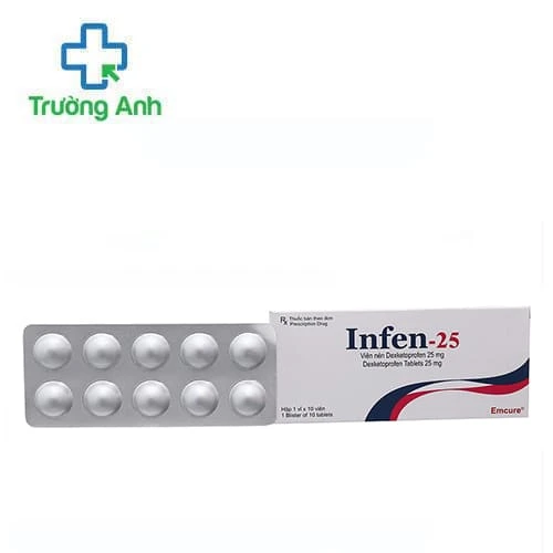 Infen-25 - Giúp làm giảm các cơn đau nhẹ đến vừa nhanh chóng