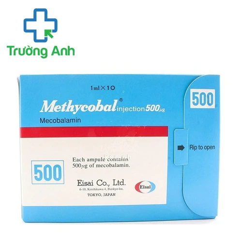Methycobal Injection 500mcg - Điều trị bệnh thần kinh ngoại biên