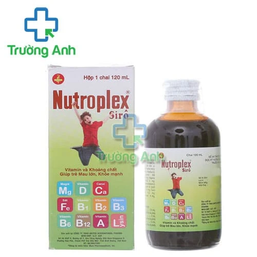 Nutroplex (Chai 120ml) - Bổ sung vitamin và khoáng chất cho sự phát ...