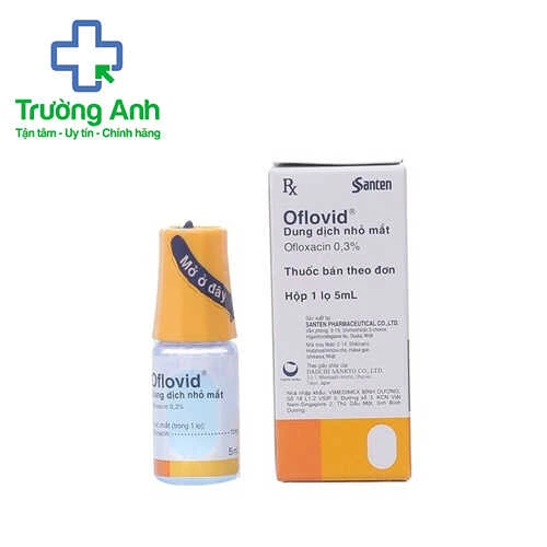 Oflovid - Thuốc điều trị viêm mi mắt, lẹo mắt của Nhật Bản