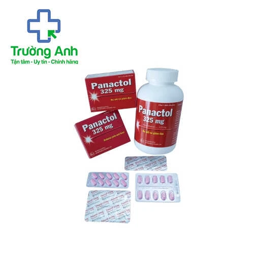 Panactol 325mg - Thuốc giảm đau, hạ sốt tạm thời
