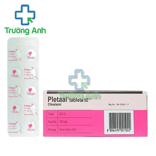 Pletaal tablets 50mg Otsuka - Thuốc điều trị thiếu máu hiệu quả