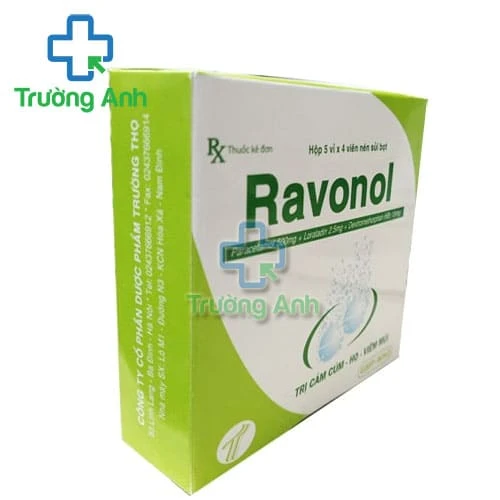 Ravonol Trường Thọ (viên sủi) - Thuốc giảm đau hạ sốt hiệu quả