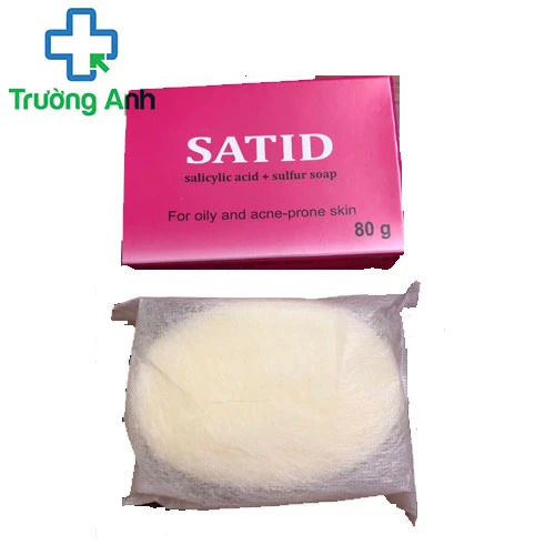 Satid - Xà bông sát khuẩn giúp làm sạch và tẩy nhờn da