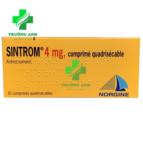 Sintrom 4mg - Thuốc điều trị các bệnh tim mạch hiệu quả của Pháp