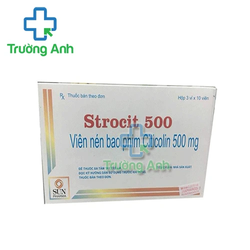 Strocit 500mg - Thuốc điều trị suy giảm trí nhớ của Ấn Độ