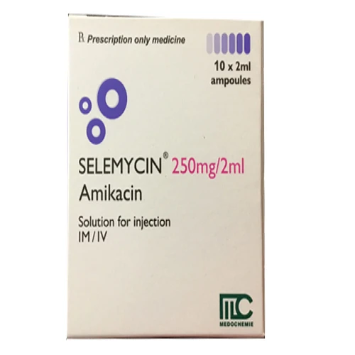 Selemycin 250mg/2ml - Thuốc điều trị nhiễm khuẩn của Cyprus