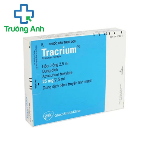 Tracrium 25mg/2.5ml - Thuốc gây mê hiệu quả của Ý