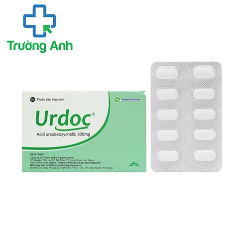 Urdoc 300mg - Điều trị viêm túi mật hiệu quả của Agimexpharm