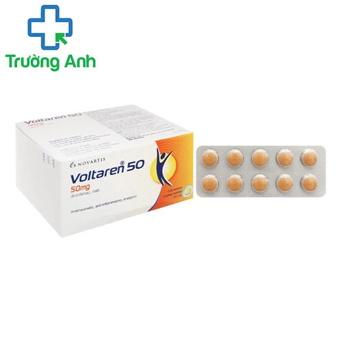 Voltaren 50 Tab 50mg - Điều trị viêm, thoái hóa khớp của Novartis