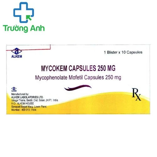 Mycokem capsules 250mg Alkem - Thuốc giúp phòng ngừa đào thải khi ghép ...