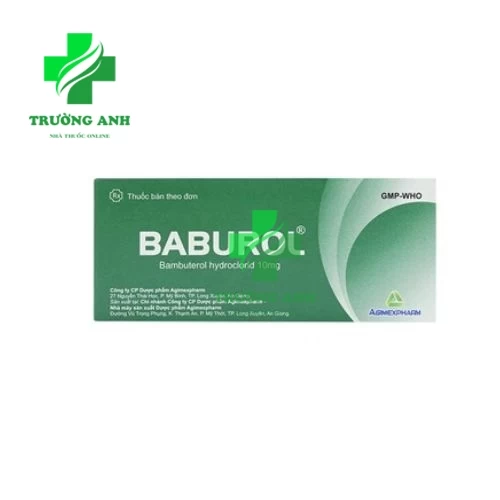 Baburol 10mg-Thuốc điều trị hen phế quản hiệu quả của Agimexpharm