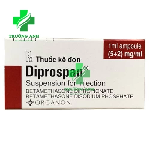 Diprospan - Thuốc điều trị rối loạn cấp hiệu quả của Bỉ