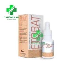 Etobat 50mg/10ml Merap - Thuốc giúp loại sạch ráy tai